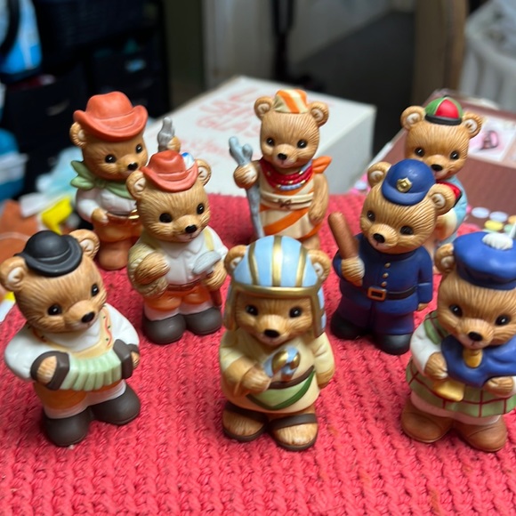 Home Interiors | Wall Decor | 8 Piece Set Of Home Interior Bears | Poshmark